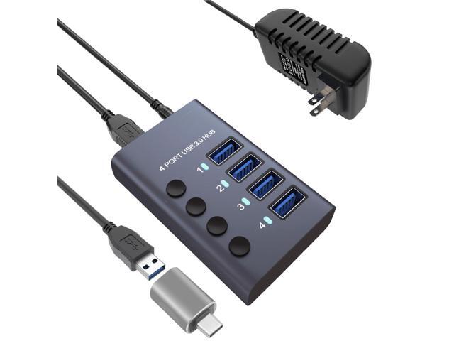 Click here for KEHIPI 4 Port Aluminum USB 3.0 hub with 4 Port USB... prices