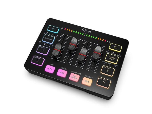 Click here for _Mega Brand Gaming Audio Mixer  Streaming RGB PC M... prices