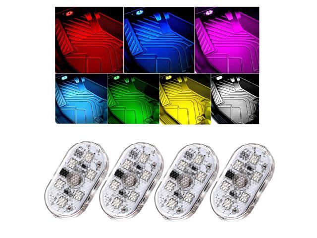 Click here for _Mega Brand 4 PCS Car LED Lights Interior Wireless... prices