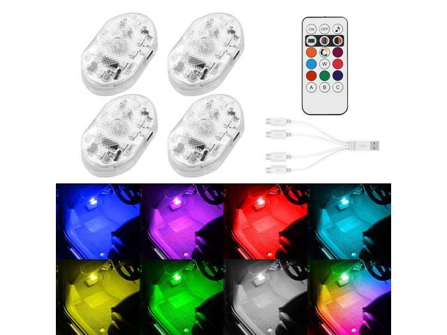 Click here for _Mega Brand 4PCS Wireless Led Lights for Car with... prices