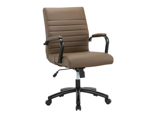 Click here for Realspace Modern Comfort Winsley Bonded Leather Mi... prices