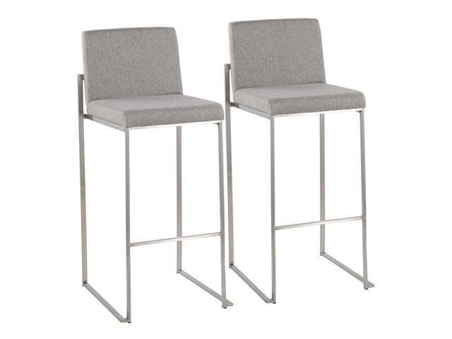 Click here for LumiSource Fuji High Back Bar Stool  Bar Chairs  B... prices
