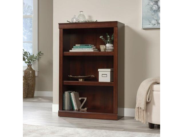 Click here for Realspace 45H 3-Shelf Bookcase  Mulled Cherry prices