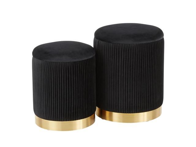 Click here for LumiSource Marla Nesting Ottoman Set  Storage Otto... prices