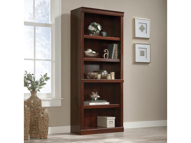 Click here for Realspace 72H 5-Shelf Bookcase  Mulled Cherry prices