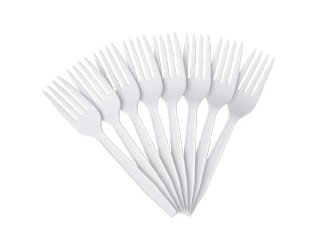 Click here for Highmark Full-Sized Plastic Forks  White  Box Of 1... prices