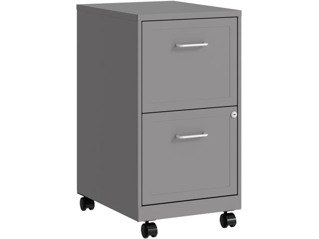 Click here for Lorell LYS Chrome Pull F/F Mobile File Cabinet  Si... prices