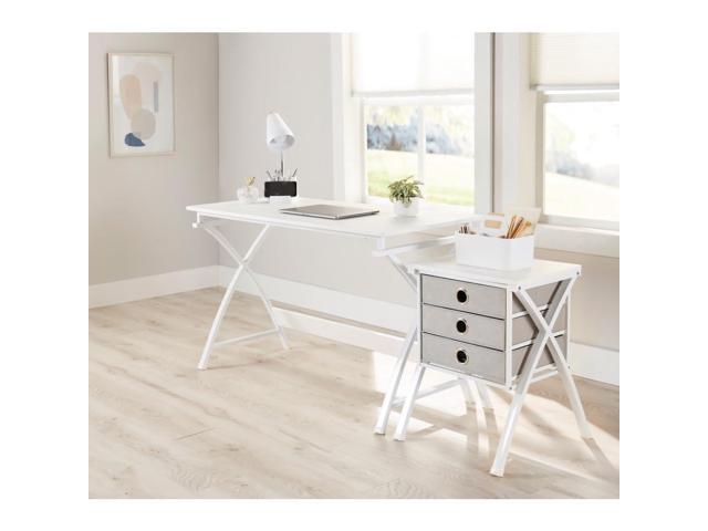 Click here for Realspace X-Cross 48W Computer Desk With File Cabi... prices