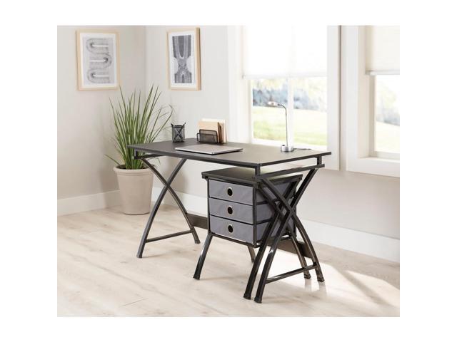 Click here for Realspace X-Cross 48W Computer Desk With File Cabi... prices