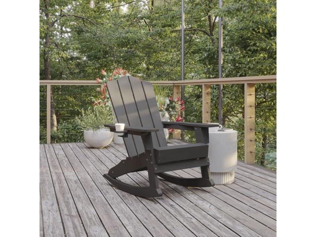 Click here for Flash Furniture Newport Adirondack Rocking Chair w... prices