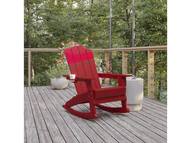 Click here for Flash Furniture Newport Adirondack Rocking Chair w... prices