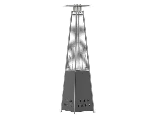 Click here for Flash Furniture Outdoor Patio Heater with Wheels -... prices
