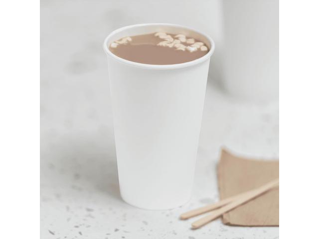 Click here for Karat 16 oz Paper Coffee Cup [1 000 ct] White Disp... prices