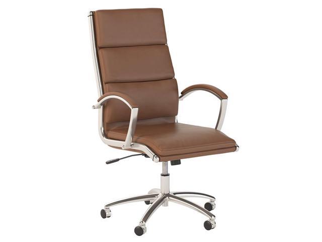 Click here for Bush Business Furniture Modelo High Back Leather E... prices