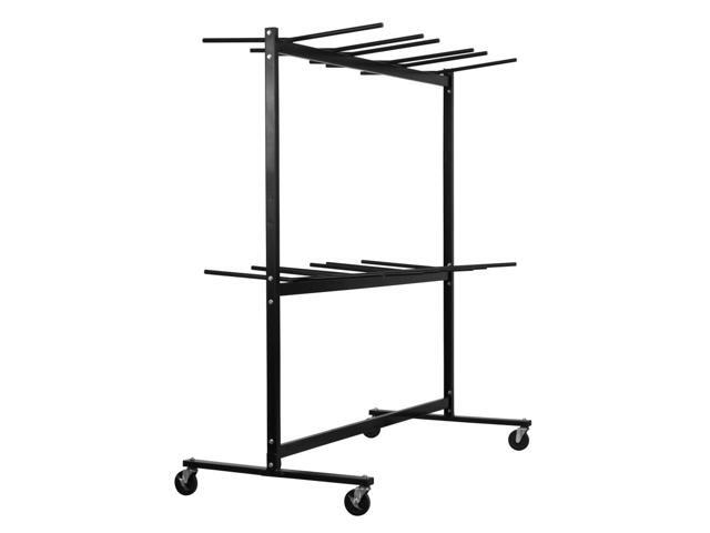 Click here for AdirOffice Two Tier Folding Chair Cart- Hanging Fo... prices