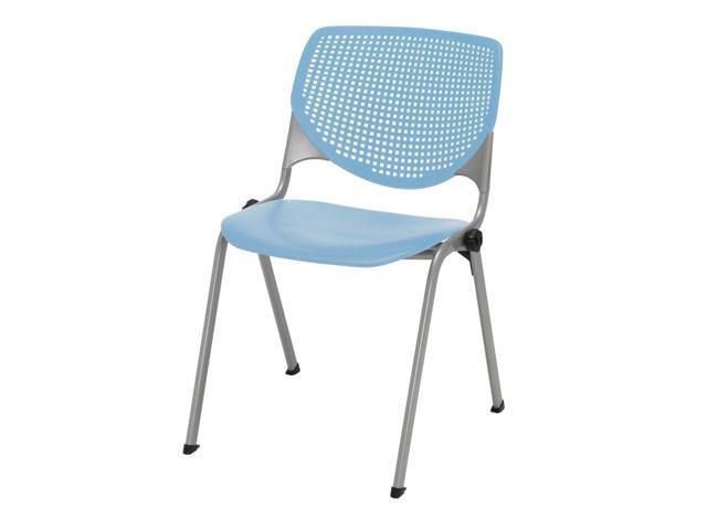 Click here for KFI Seating Poly Stack Chair with Perforated Sky B... prices