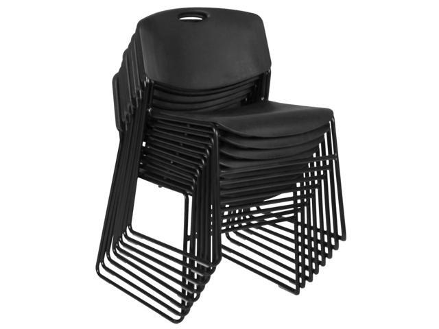 Click here for Regency Zeng Stack Chairs (Set of 8)  Black prices