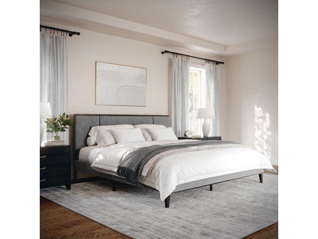 Click here for Martha Stewart Jett Platform Bed with Headboard  F... prices