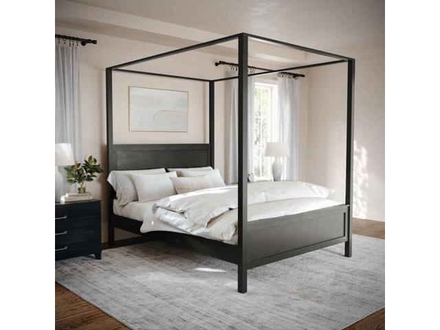Click here for Martha Stewart Hayes Canopy Platform Bed with Wood... prices
