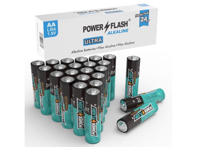 Click here for POWER FLASH AA Batteries with Fresh Date - 24 Indu... prices