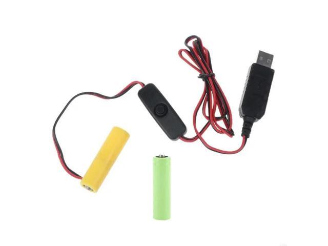 Click here for Universal 3V 2Pcs AA LR6 USB Power Supply Cable wi... prices