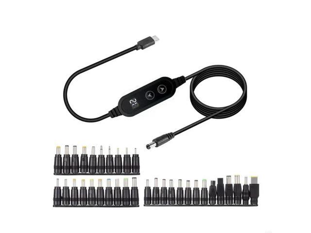 Click here for Adjustable Voltages USB C To DC5525 Charging Cable... prices