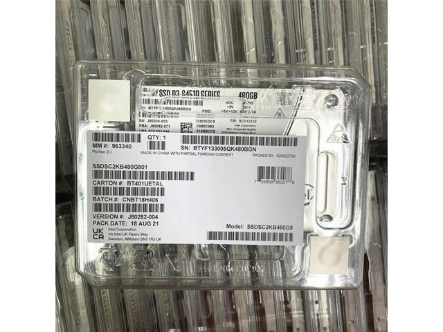 Click here for 240GB For SSDSC2KB240G8 D3-S4510 6Gb/S SATA SSD 24... prices