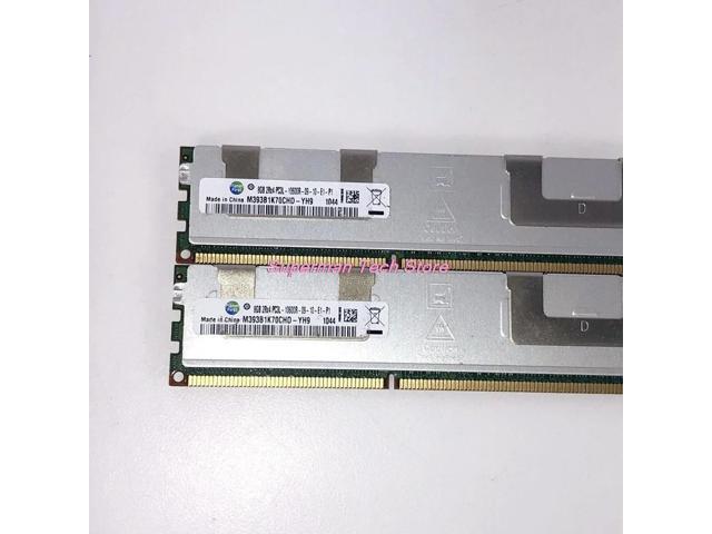 Click here for 1Pcs M393B1K70CHD-YH9 RAM 8G 8GB 2RX4 PC3L-10600R... prices