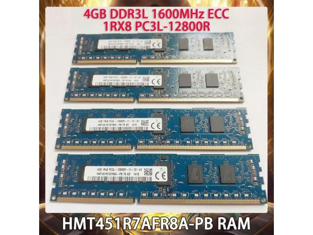 Click here for RAM 4GB DDR3L 1600MHz ECC 1RX8 PC3L-12800R HMT451R... prices