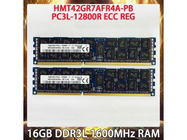Click here for 1 Pcs RAM 16GB DDR3L 1600MHz 2RX4 ECC REG PC3L-128... prices