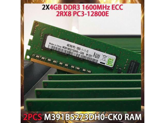 Click here for 2PCS M391B5273DH0-CK0 RAM For 4GB DDR3 1600MHz ECC... prices