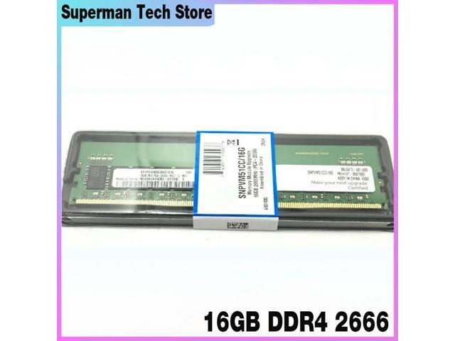 Click here for SNPVM51CC/16G RAM 2RX8 PC4-2666V Server Memory Wor... prices