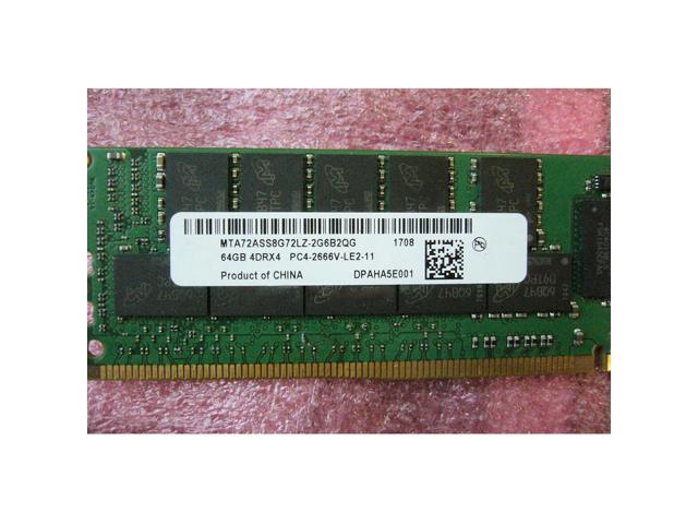 Click here for 1Pcs 64GB 64G Server Memory 4DRX4 DDR4 2666 PC4-26... prices