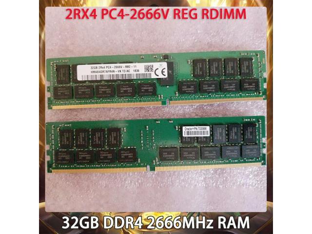 Click here for RAM 32GB DDR4 2666MHz 2RX4 PC4-2666V REG RDIMM For... prices