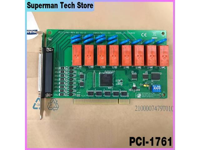 Click here for For Advantech 8-way PCI-1761-BE 8-way relay output... prices