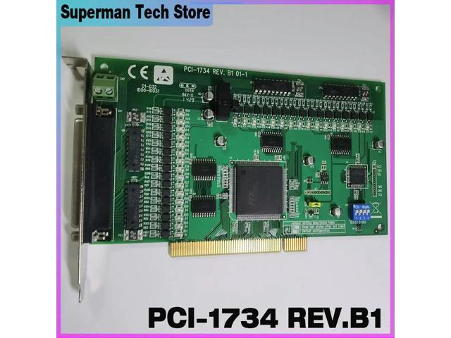 Click here for For Advantech Data Acquisition Card PCI-1734 REV.... prices