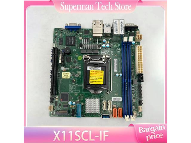 Click here for For X11SCL-IF Server Mini-ITX Motherboard C242 LGA... prices