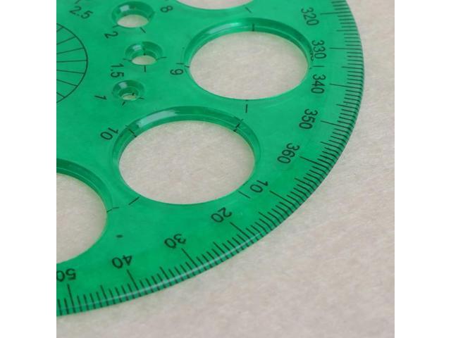 Click here for 360 Degree Protractor All Round Ruler Template Cir... prices
