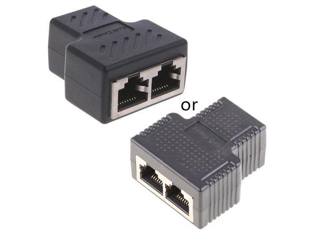 Click here for Ethernet Splitter Rj45 Cable Coupler 1 to 2 Female... prices