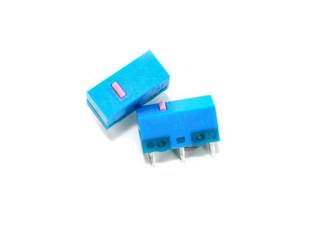 Click here for 2Pcs HUANO Pink Dot Blue for shell 0.74N Mouse Mic... prices