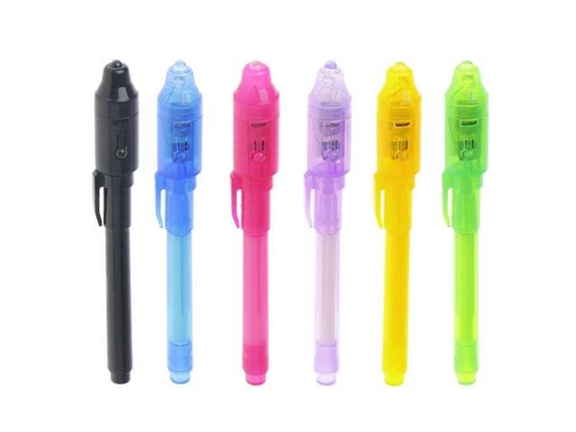 Click here for 6Pcs/Set Invisible Ink Pen Built in UV Light Magic... prices