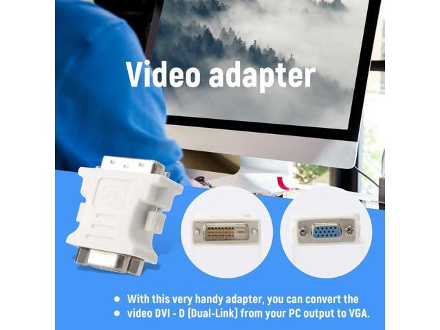 Click here for DVI male adapter (DVI - D 24 1) to female VGA (15-... prices