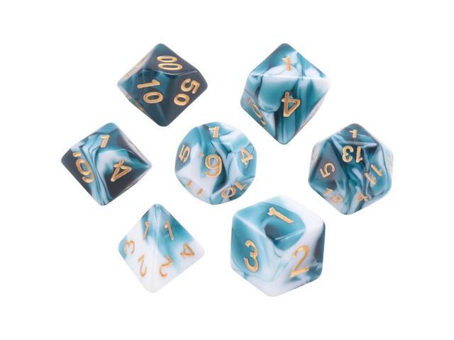 Click here for 7 Pieces Dice Set Polyhedral Dice Set Role Playing... prices