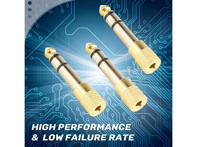 Click here for 6 Pieces Headphone Adapter 6.35 mm(1/4 inch) Male... prices