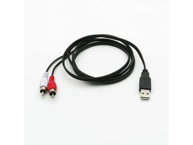 Click here for Dual RCA Male To USB Male A Composite Adapter Audi... prices