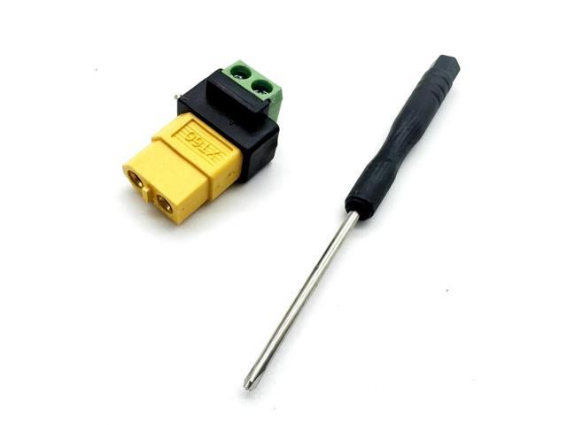 Click here for XT60 Female to 2 Pin Terminal Quick Connect Adapte... prices