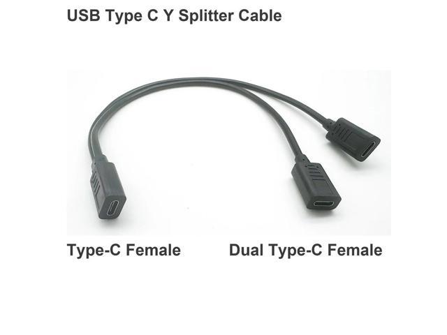 Click here for USB C Splitter Charge Cable USB Type C Female to D... prices