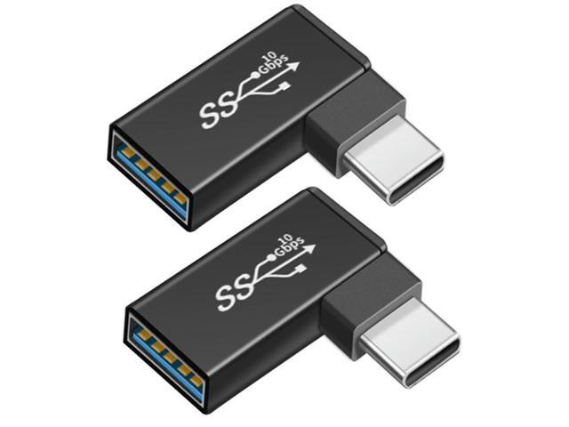 Click here for 2pcs Right Left Angle 90 Degree USB Type C 3.1 Mal... prices