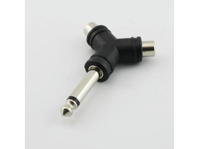 Click here for 1pc Audio Splitter 1 Mono 6.35mm 1/4 Male Plug To... prices