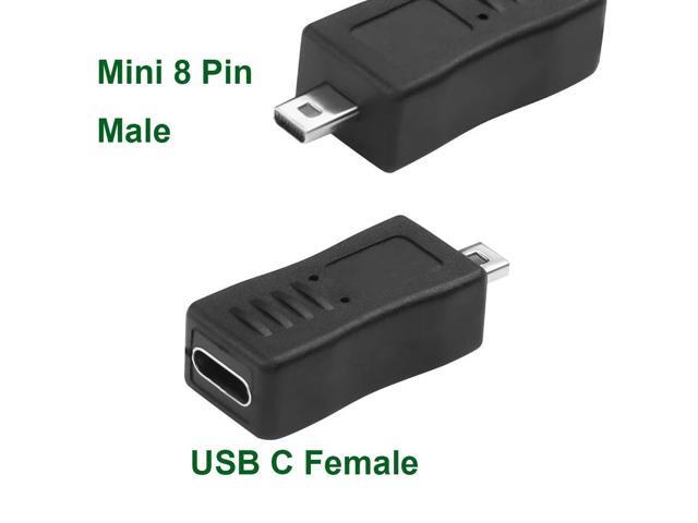 Click here for 1pc Mini USB 8 Pin Male to USB Type C Female Conve... prices